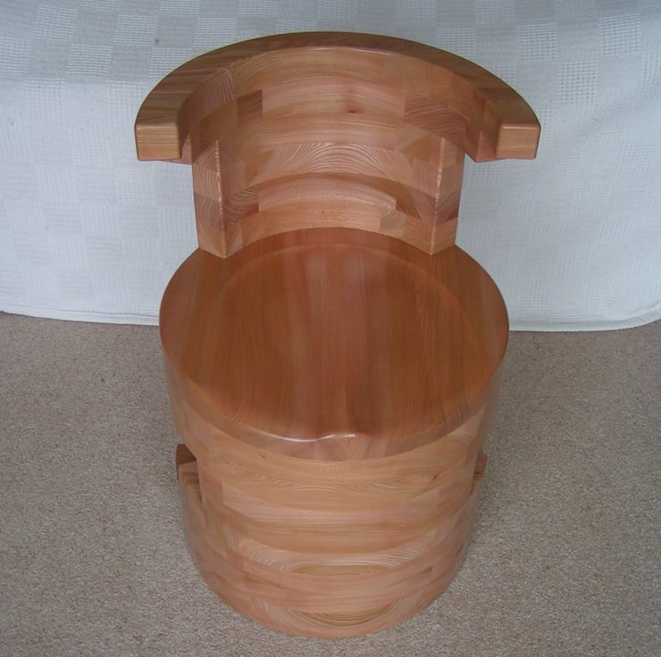 Cylindrical chair - Folksy