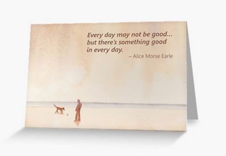 Blank artist greeting card inspirational quote ... - Folksy