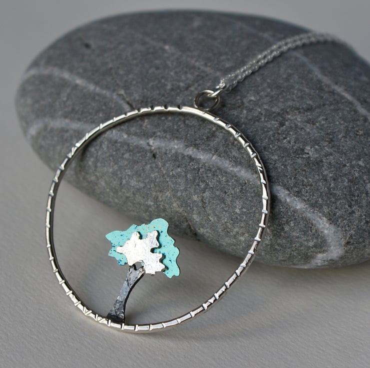Little tree necklace - Folksy