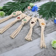 Macrame Key Rings - Folksy