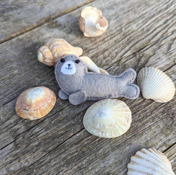 Seal, hug in a box, sealife, animals, sending hugs - Folksy