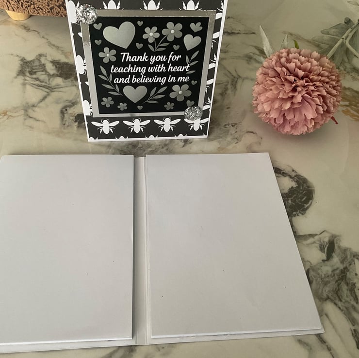 Teacher thank you gift. Double notepad and coor... - Folksy