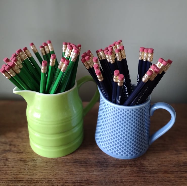 Labelled pencils for gardeners, a pair - Folksy