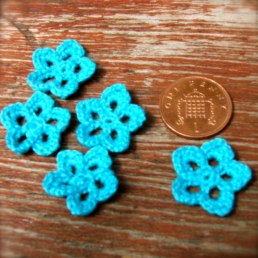 Little Crochet Flowers - Folksy