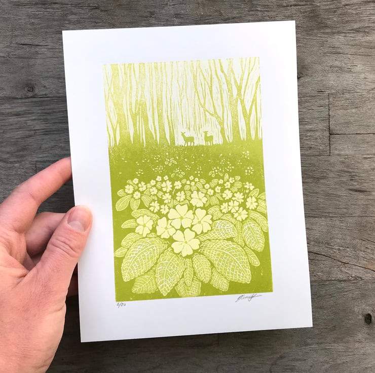 Primrose Deer: Suffolk printmaker Beth Knight. ... - Folksy