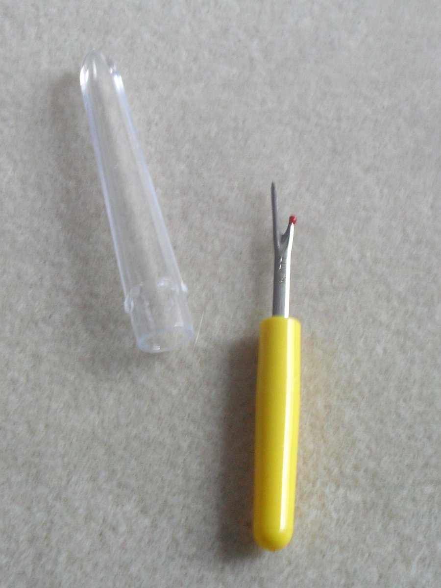 1 x Seam Ripper Tool - Yellow - Folksy