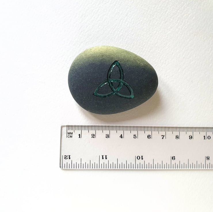 Love Token Stone, Symbol Of Love Stone, Celtic ... - Folksy