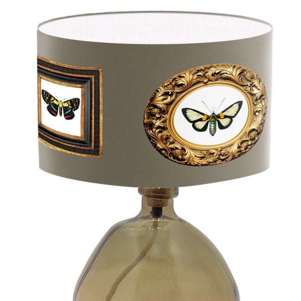 Butterfly Fine Art Lampshade - Bespoke Lamp sha... - Folksy