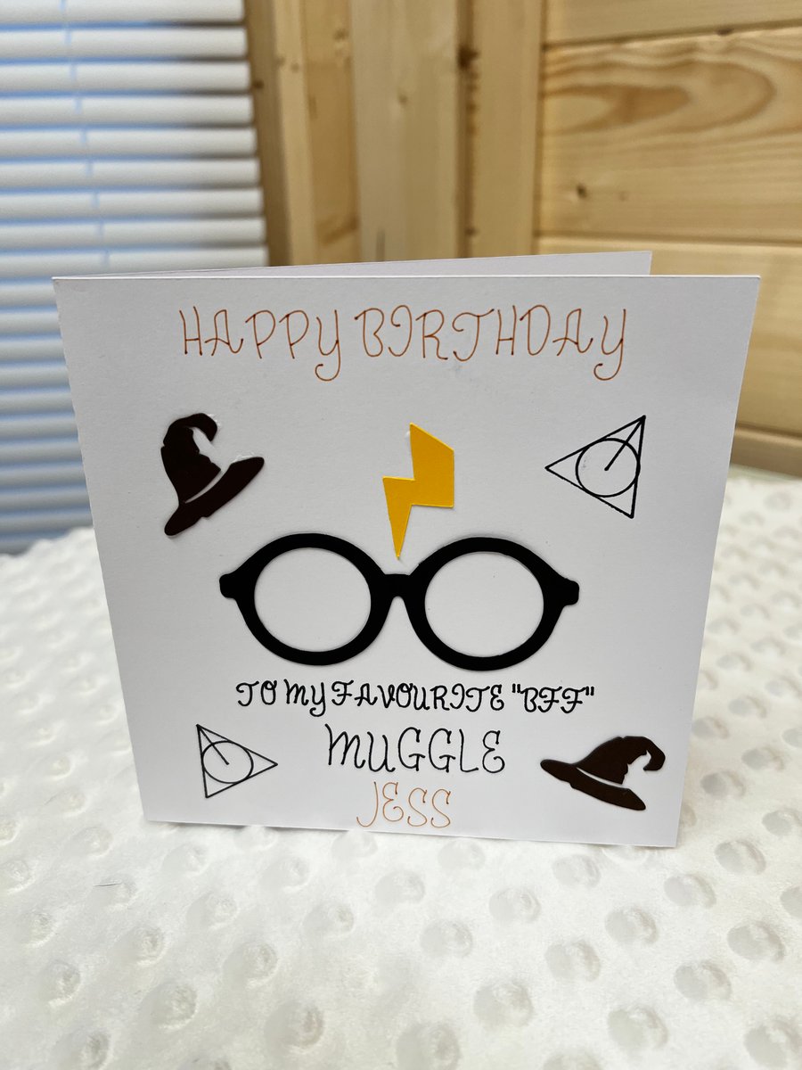 Happy Birthday to My Favourite Muggle Birthday ... - Folksy