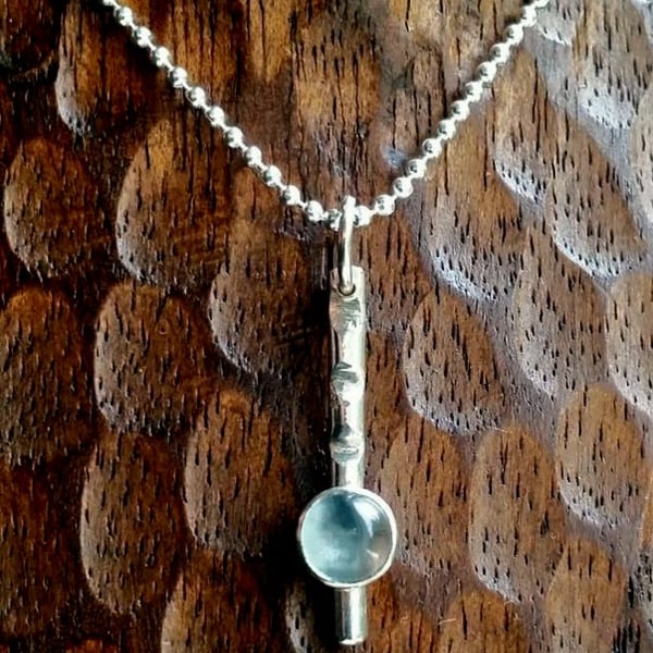 Handmade sterling silver necklaces and pendants by UK jewellers on Folksy