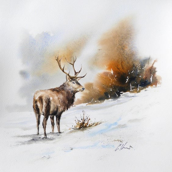 Graham Kemp Watercolour Art on Folksy