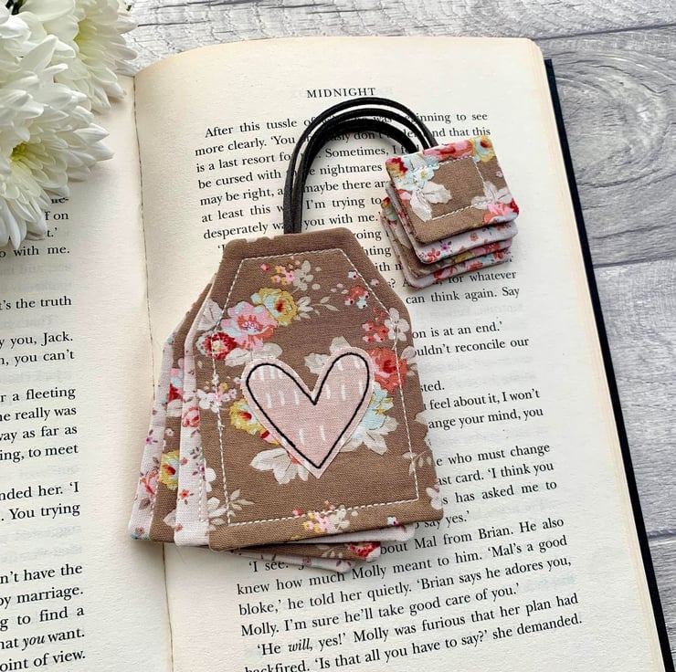 Bookmark, Tea bag bookmark - Folksy