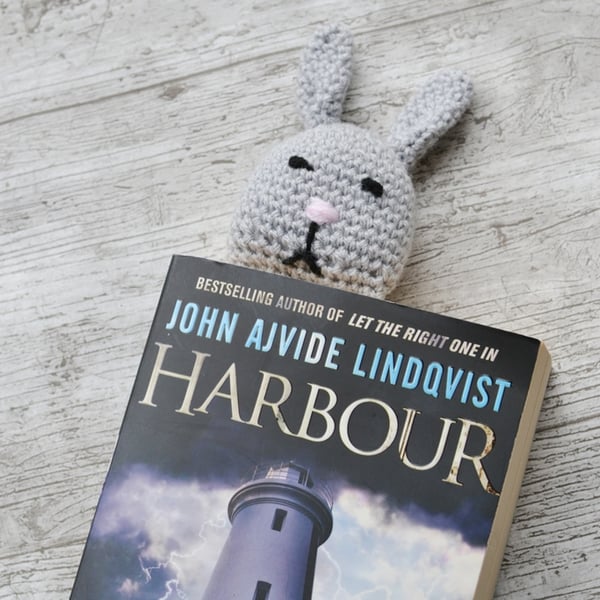 Bunny Crochet Bookmark - Folksy