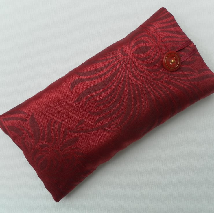 Deep Red Glasses Case - Folksy