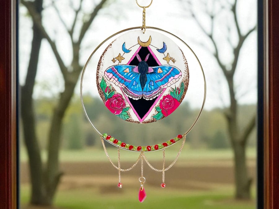 Wooden wall hanging decor Monarch butterfly gif... - Folksy