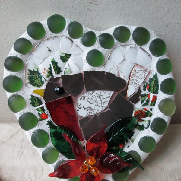 Mosaic Robin - Folksy