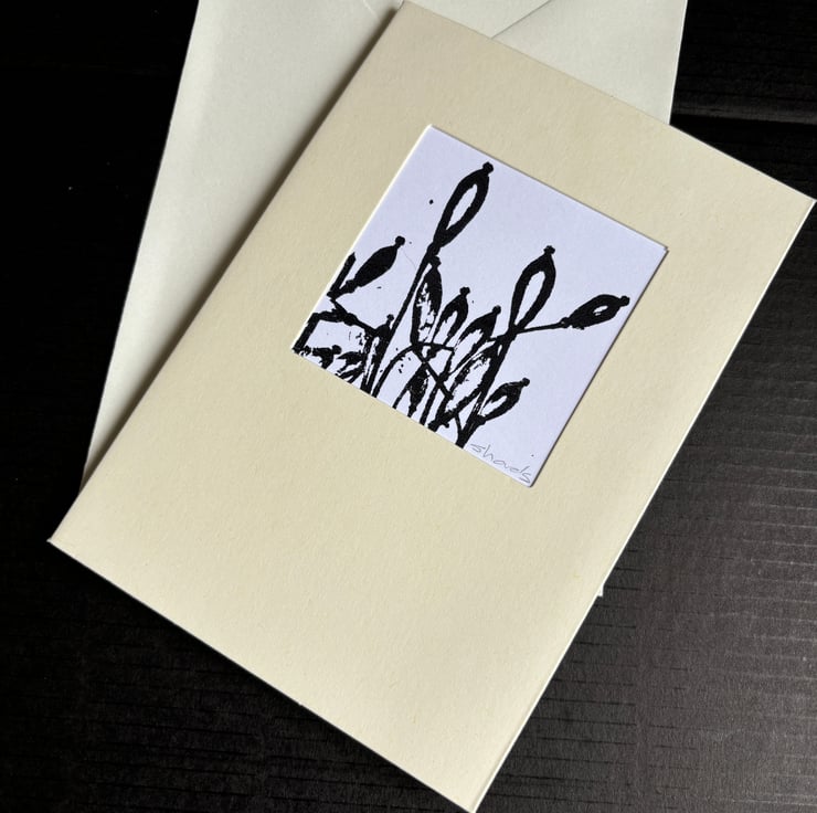 Handmade Unique Greetings Card, Eco friendly Gf... - Folksy