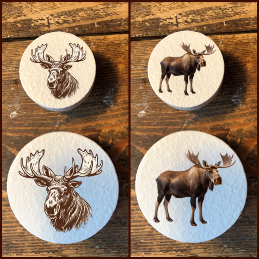 Handmade Moose Canada decoupaged pine wardrobe ... - Folksy