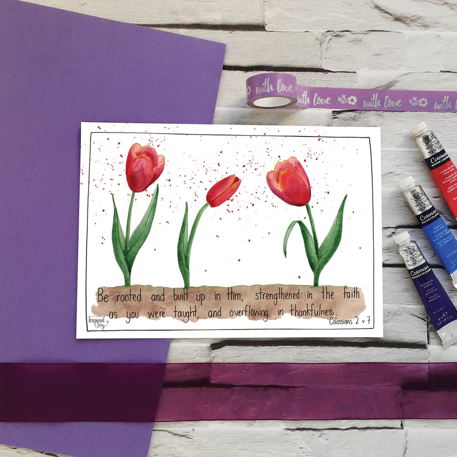 'Rooted' Art Print - Folksy