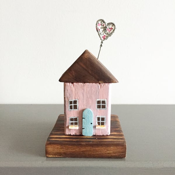 Wooden Mini Cottage Home Gift - Folksy