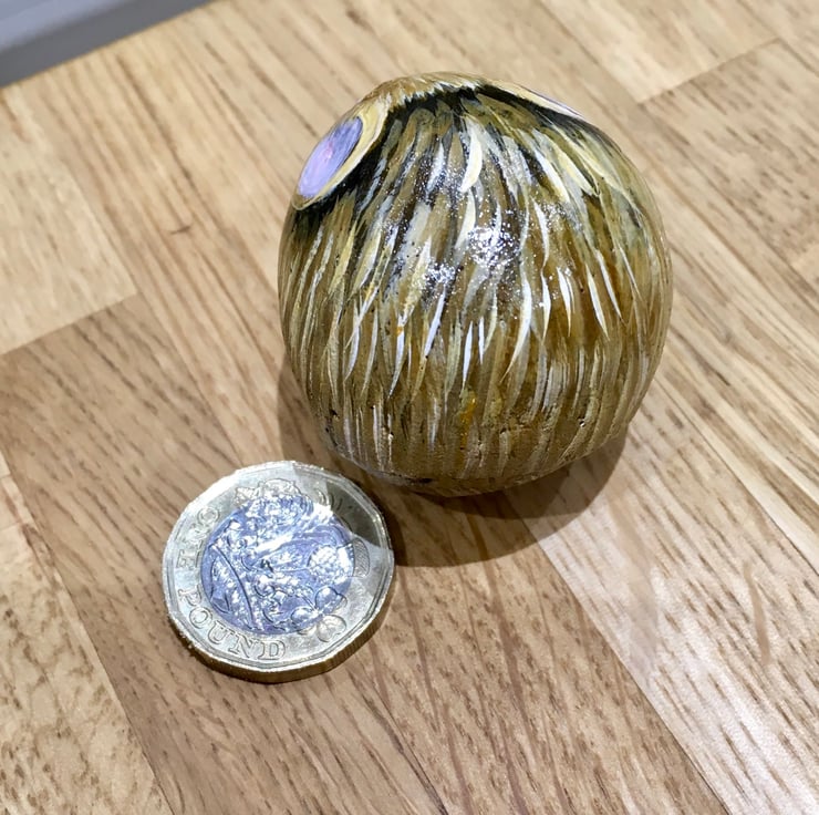 Mouse hand painted pebble garden rock art wildl... - Folksy