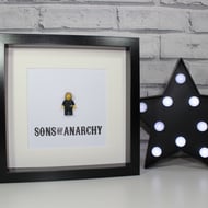 SONS OF ANARCHY - FRAMED CUSTOM LEGO MINIFIGURE - Folksy