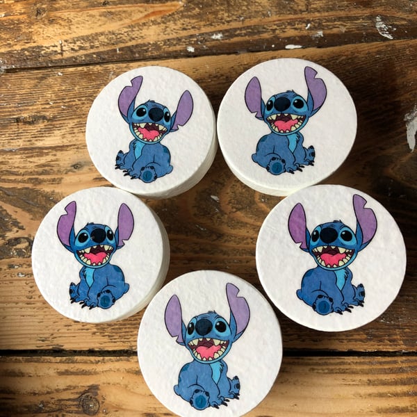 Handmade Stitch inspired pine door knobs wardro... - Folksy