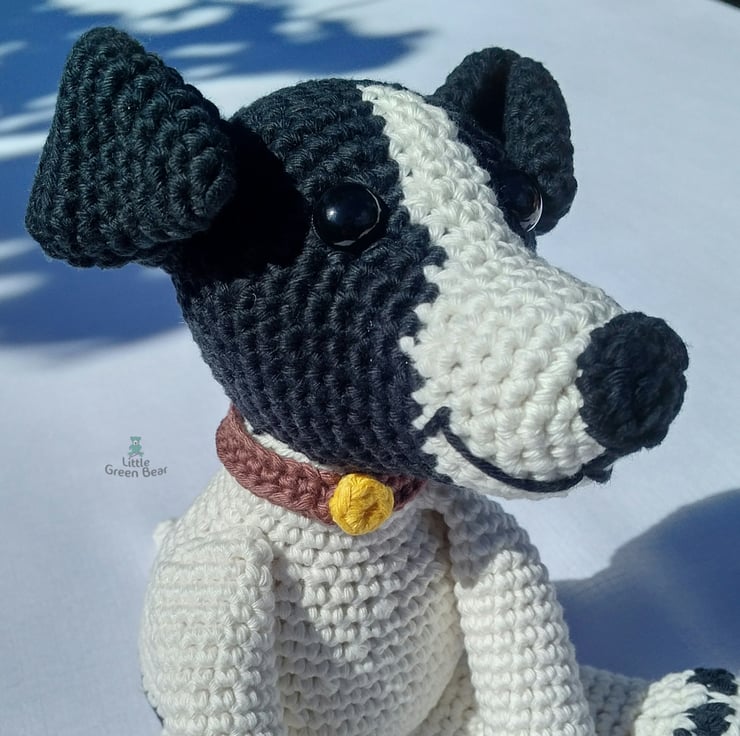 Jeremy the Jack Russell Crochet Pattern, Dog A... - Folksy