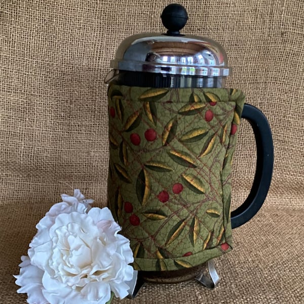 Cafetiere Cover - Folksy