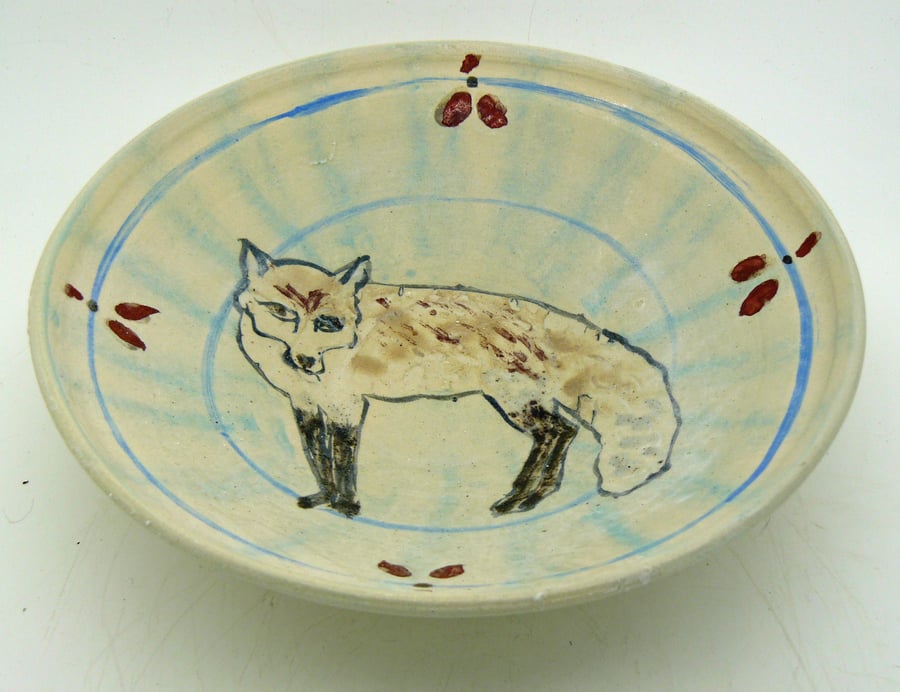 Fox Dish - Folksy