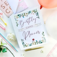Birthday Card Planner- Card Organiser - Birthda... - Folksy