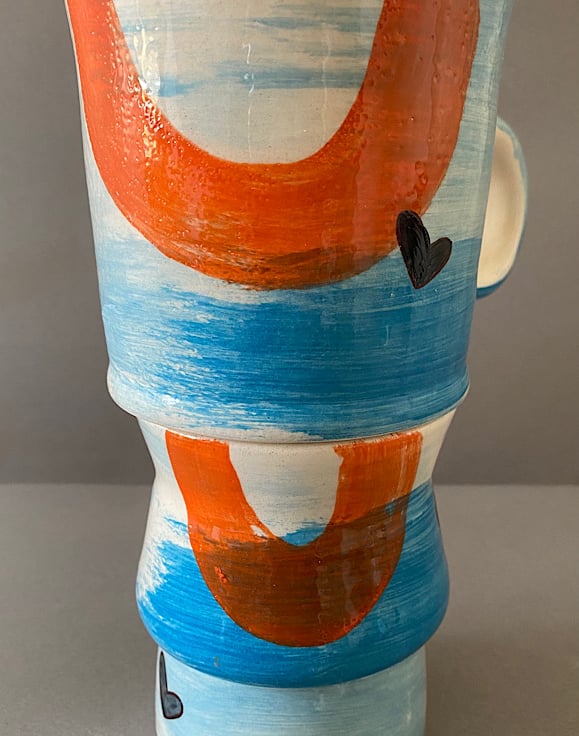 Abstract ceramic set - Folksy