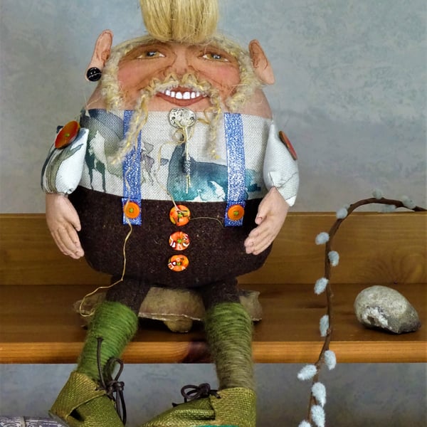 Male art doll – one of a kind, handcrafted – Sm... - Folksy