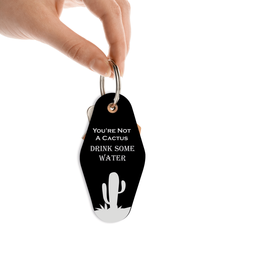 Drink Some More Water Funny Keyring Stay Hydrat... - Folksy