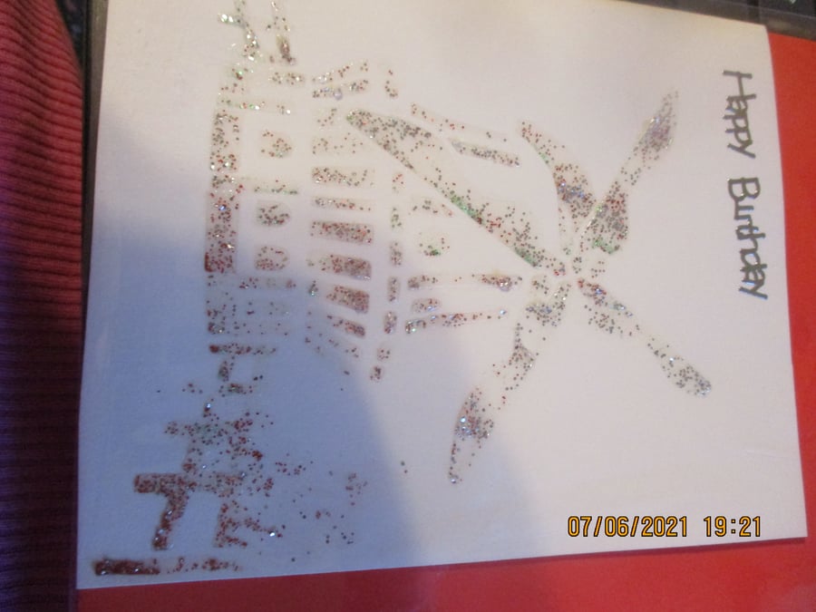 Happy Birthday Windmill Card - Folksy