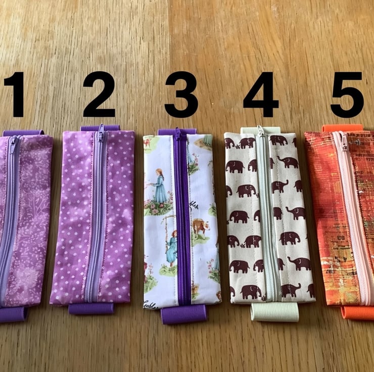 Pen and pencil holder for A5 notebook or journal - Folksy