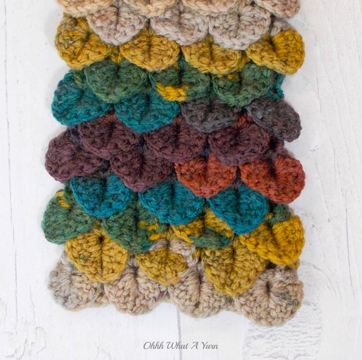 Brown, green and gold dragon scale gloves. Fing... - Folksy
