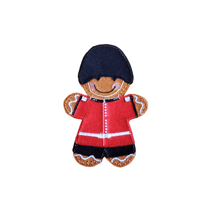 Grenadier Guard Gingerbread Character - Folksy