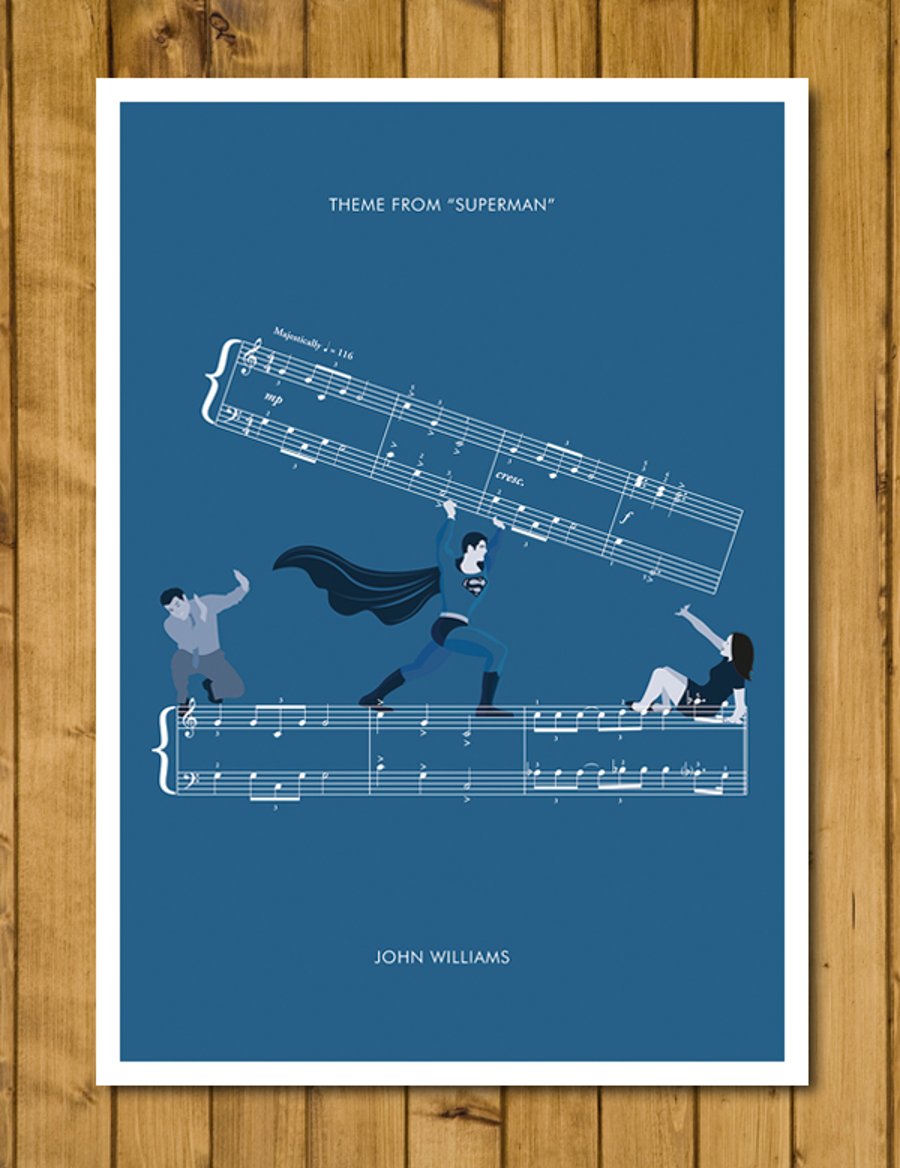 Superman - Theme by John Williams - Movie Class... - Folksy