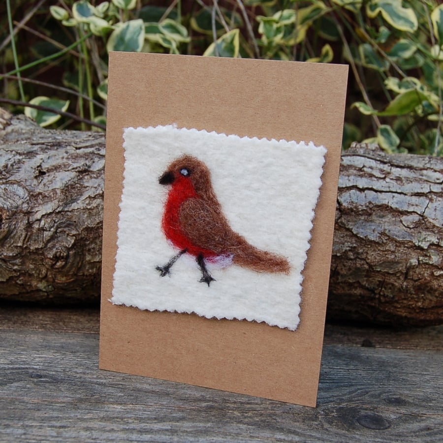 Robin greetings card, birthday card, Sympathy c... - Folksy