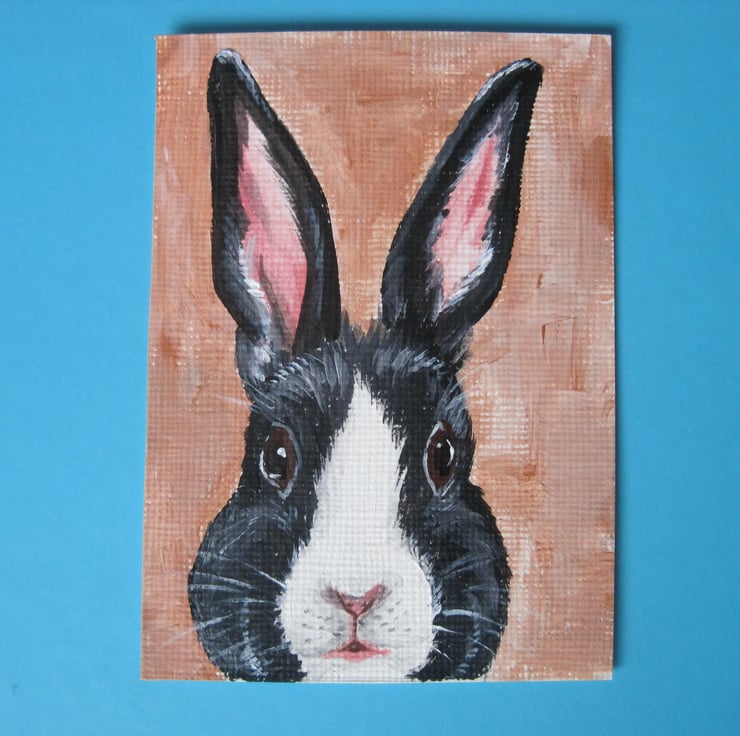 ACEO Dutch Bunny - Folksy