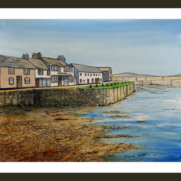 Original Watercolour - Cornwall - St Michael's ... - Folksy