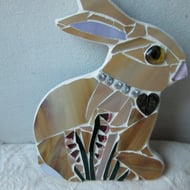 Mosaic Wild Rabbit - Folksy
