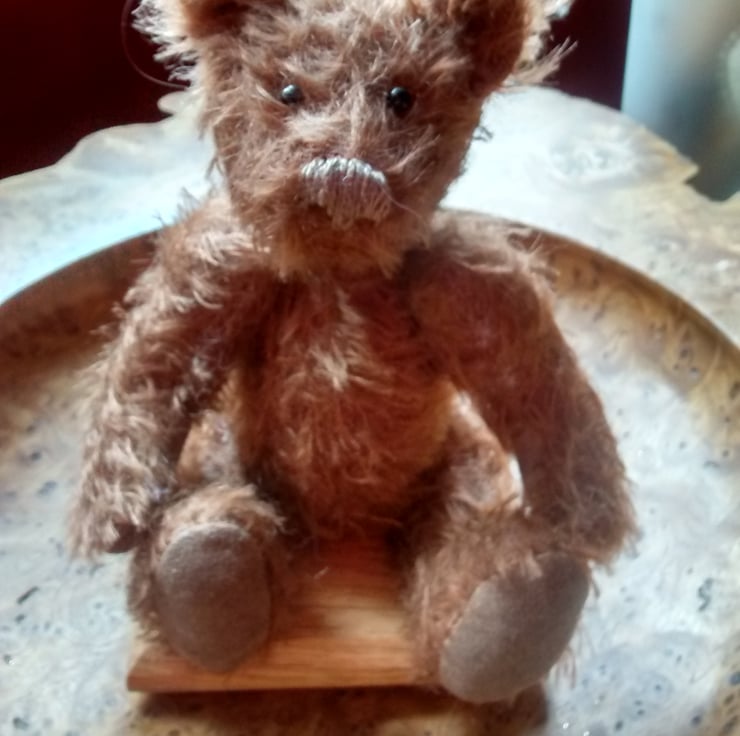 7 inch Traditional Style Mohair Teddy Bear. - Folksy