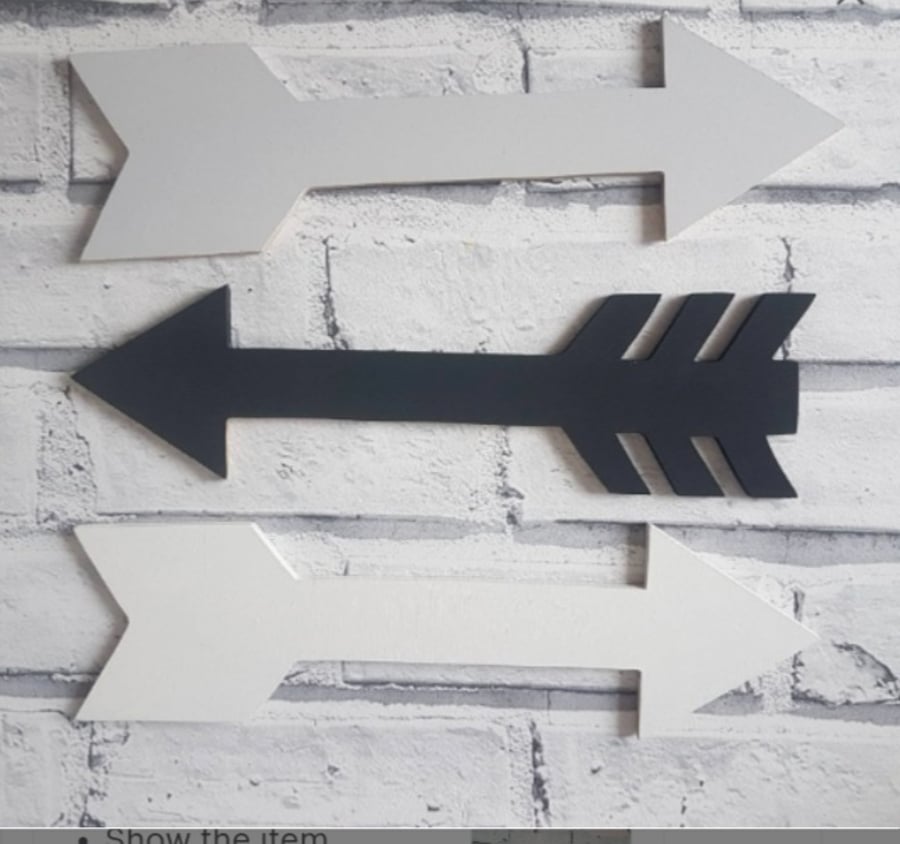 Wooden Arrows wall decoration childrens bedroom... - Folksy