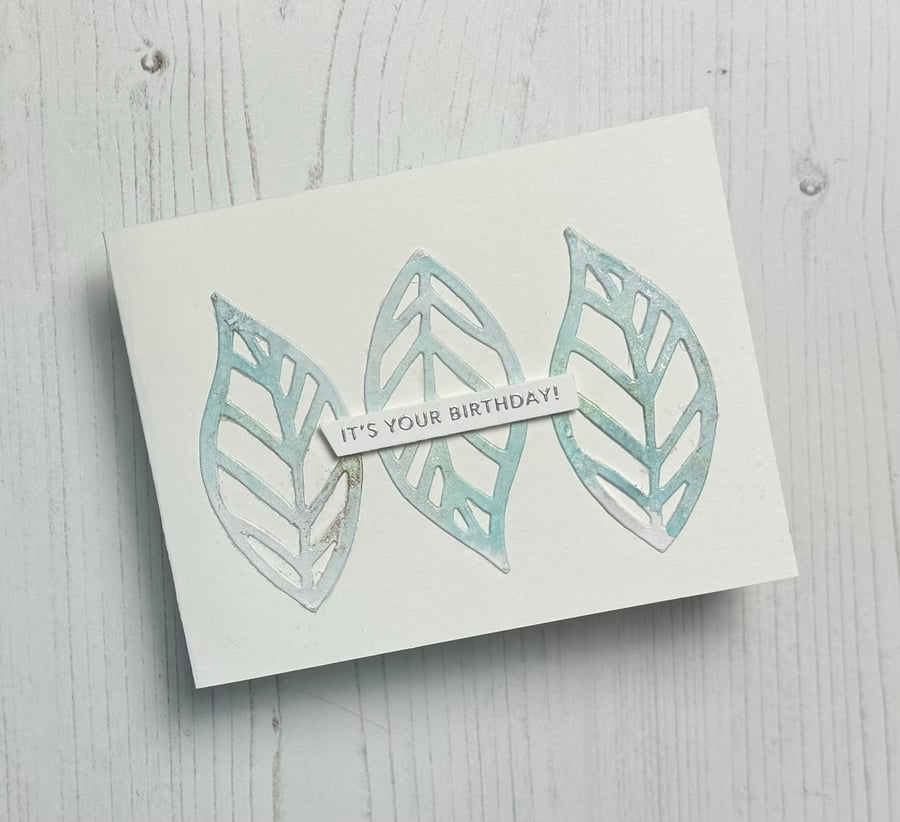 Handmade birthday card - Folksy