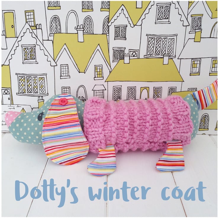 Digital PDF Sewing Pattern for Dachshund 'Dotty... - Folksy