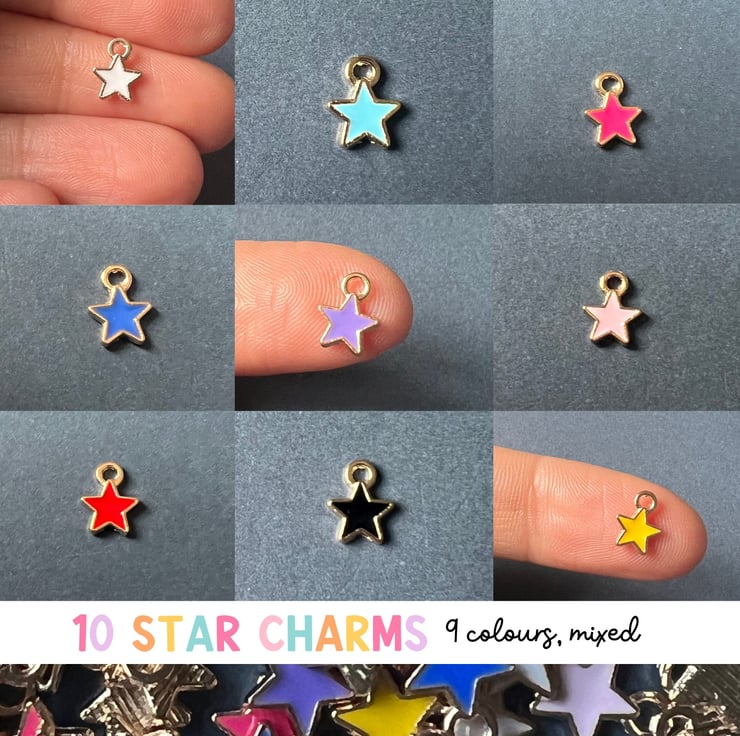Assorted Tiny Gold Charms: Fun, Bright, and Sma... - Folksy