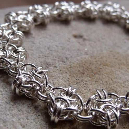 Sterling Silver Bracelet - Folksy