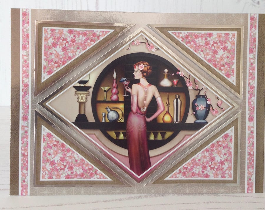 Art Deco Cards - Folksy